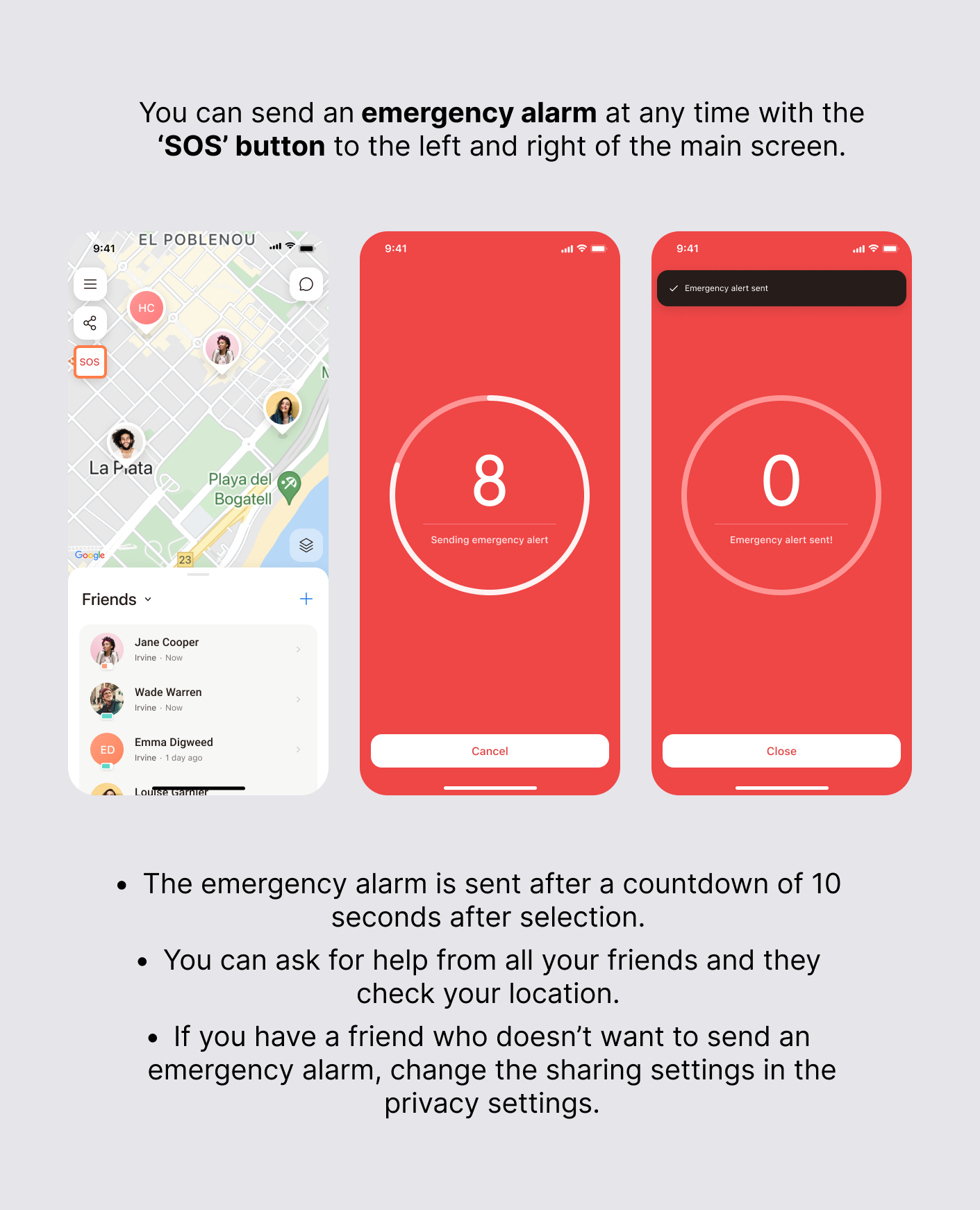 What is the Emergency(Panic) Alert? – iSharing